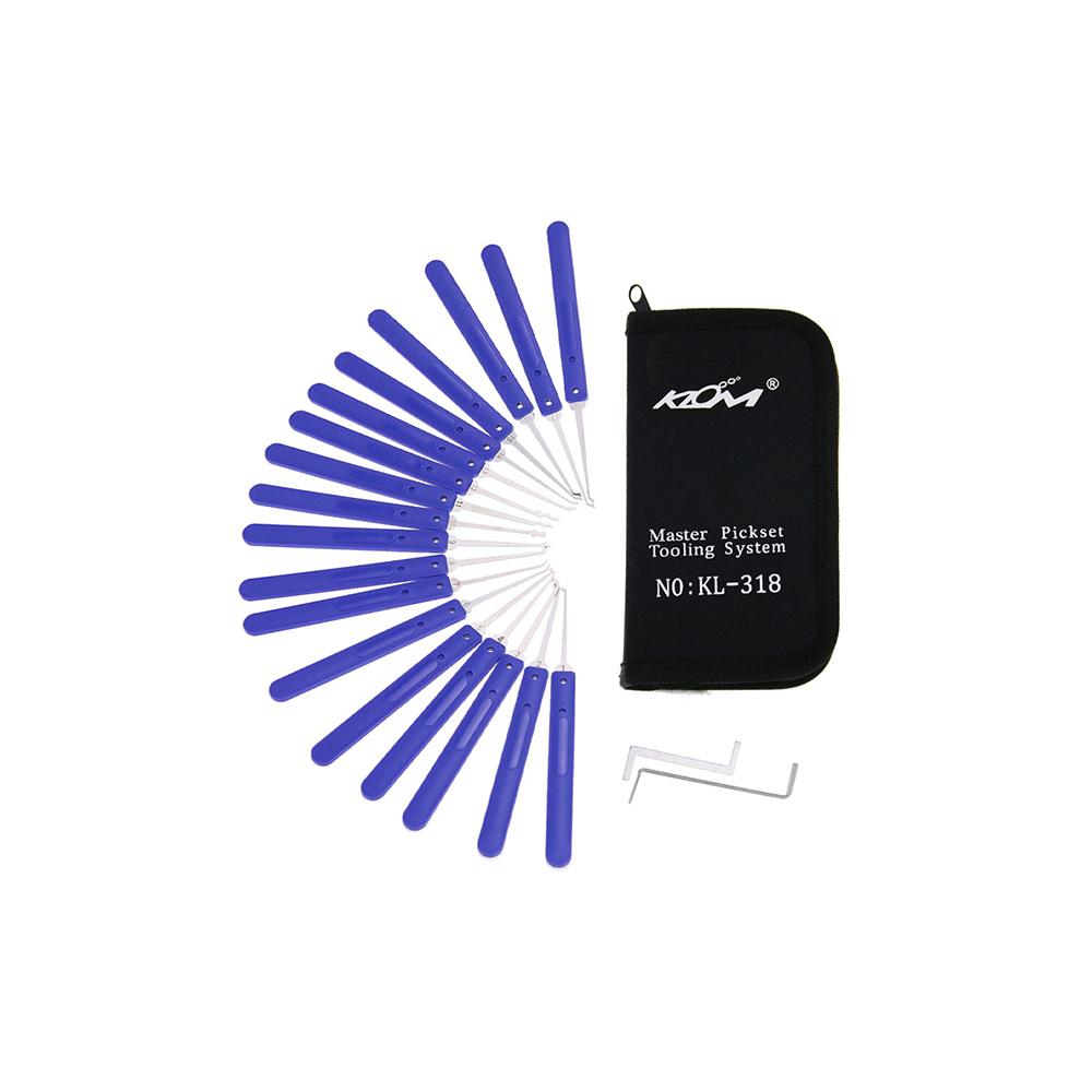 KLOM 18 Pieces Lock Pick Set – Lockpickable