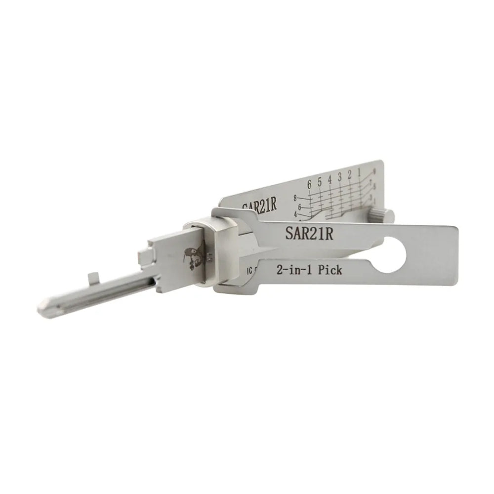 Mr. Li's Original Lishi SAR21R 2-in-1 Pick & Decoder for Sargent LA Ke ...
