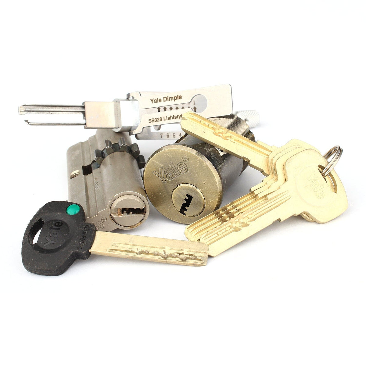 Lishi Style Yale 2-in-1 Decoder and Pick for Dimple Cylinder – Lockpickable
