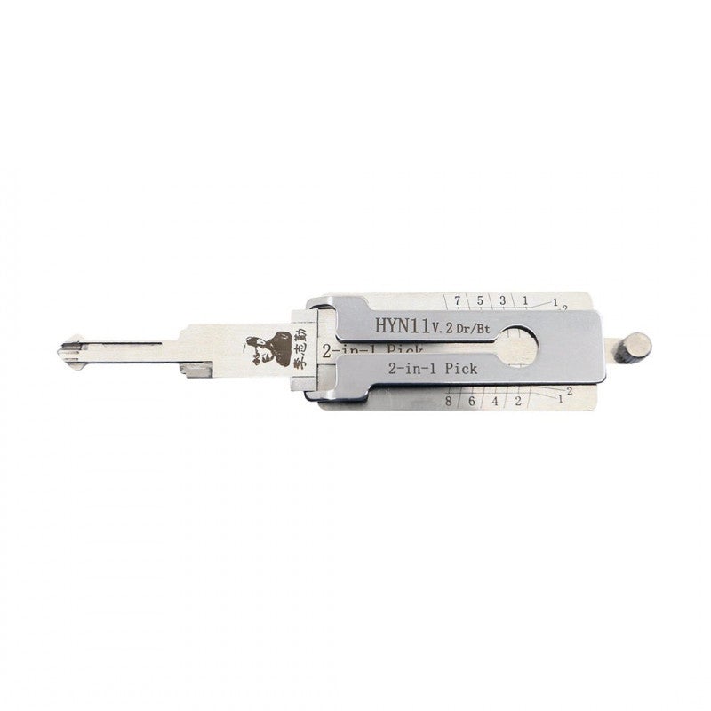 Mr. Li's Original Lishi HYN11 2-in-1 Decoder and Pick for Hyundai, KIA ...