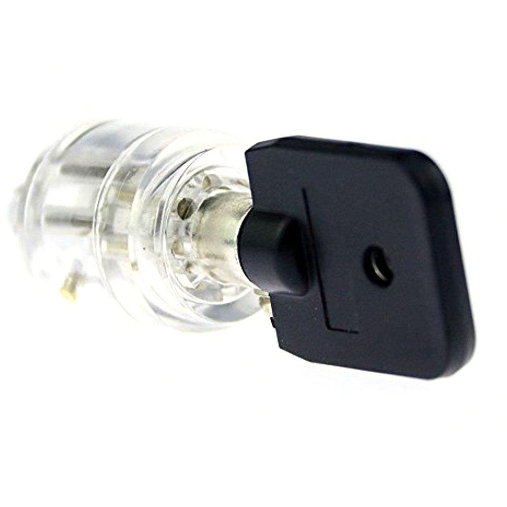 Clear Tubular Practice Lock – Lockpickable